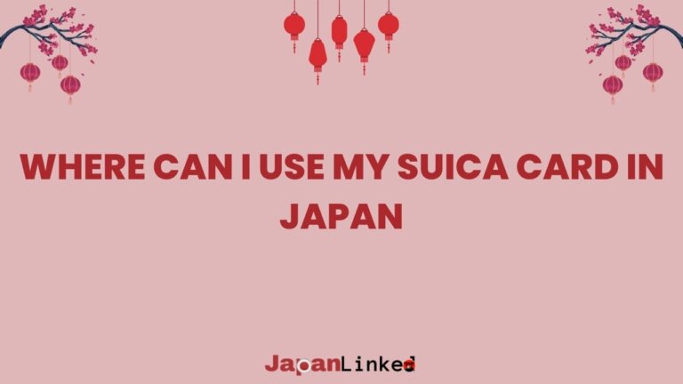 Where Can I Use My Suica Card in Japan? From Trains to Treats - Your ...